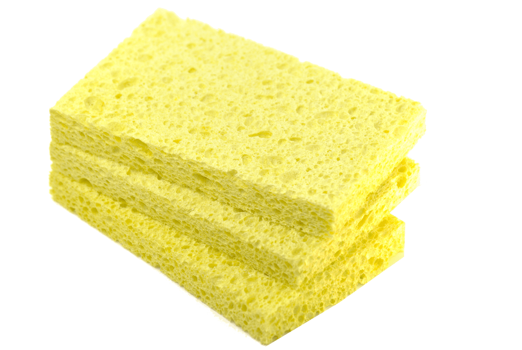 Yellow Scrubbing Sponges 20/c - Resource Solutions Of SF Group Inc.®